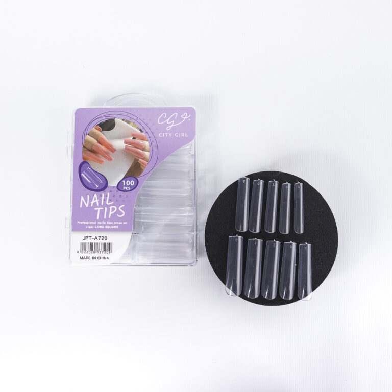 TIPS SOFT GEL CUADRADOS XXL CURVA C 100PCS – CITY GIRL – Pandora by ...